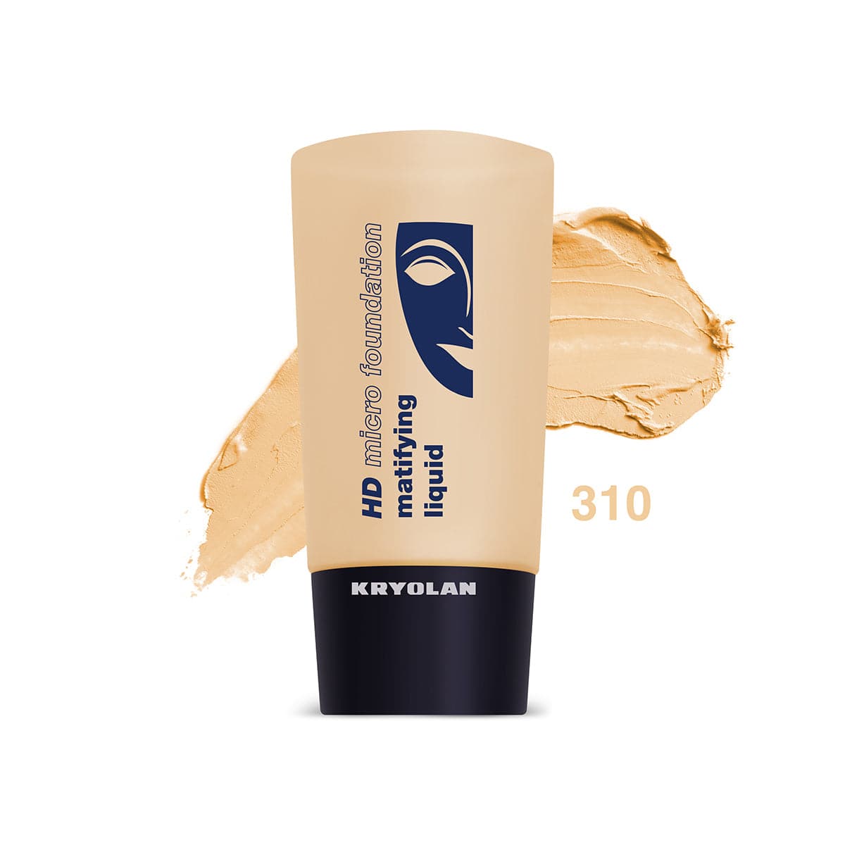 Kryolan HD Micro Foundation Matifying Liquid - 310 – Cozmetica