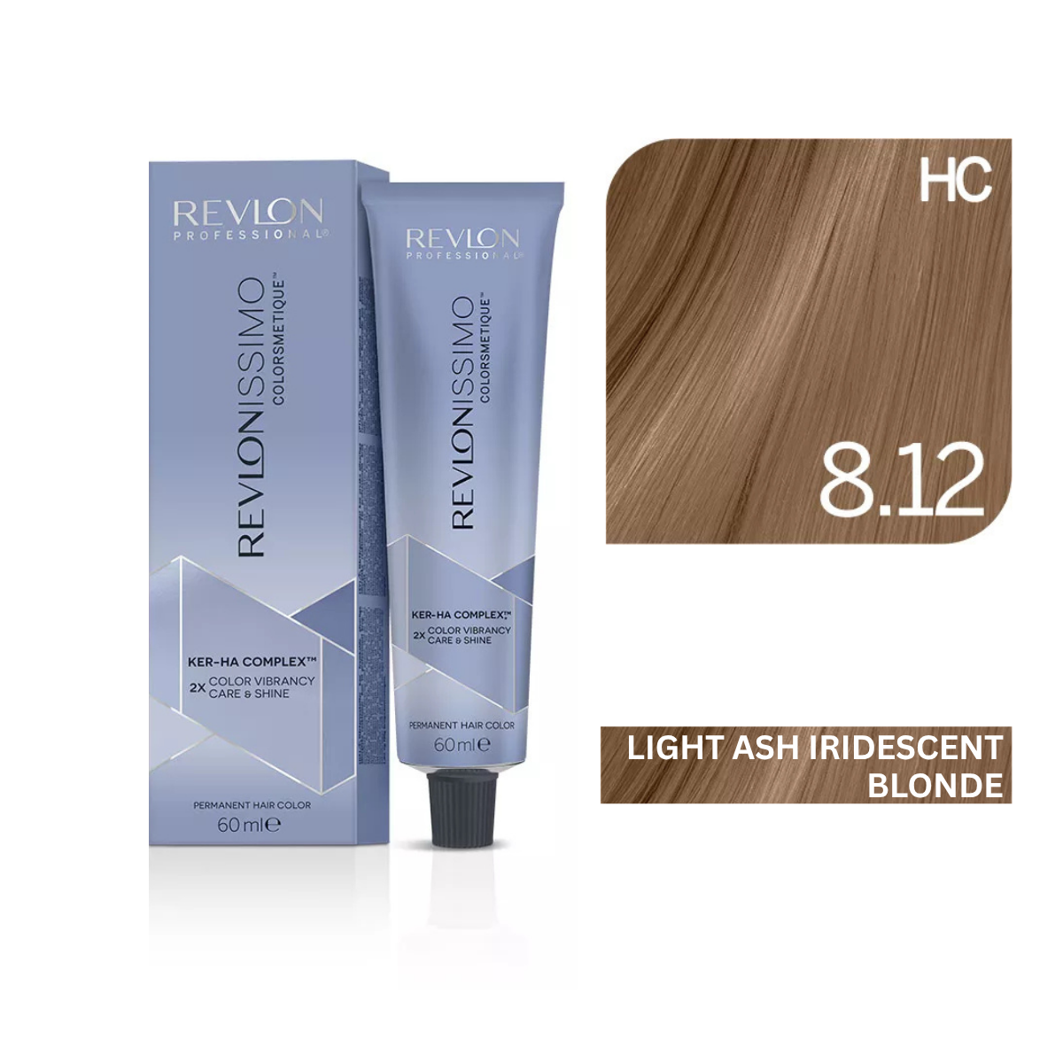 Revlonissimo Colorsmetique Professional Hair Color - High Coverage 8.1 ...