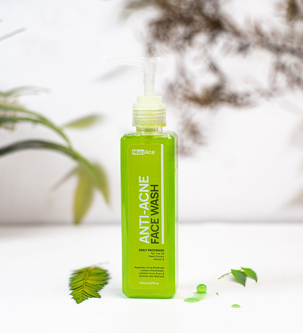 Skinace Anti Acne Face Wash - 150ml – Cozmetica