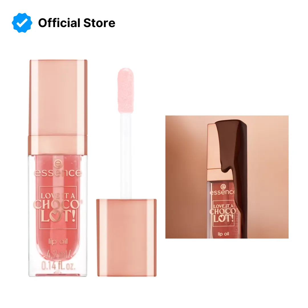 Essence Love It A Choco' Lot! Lip Oil 01 - Hydrating Chocolate Lip ...