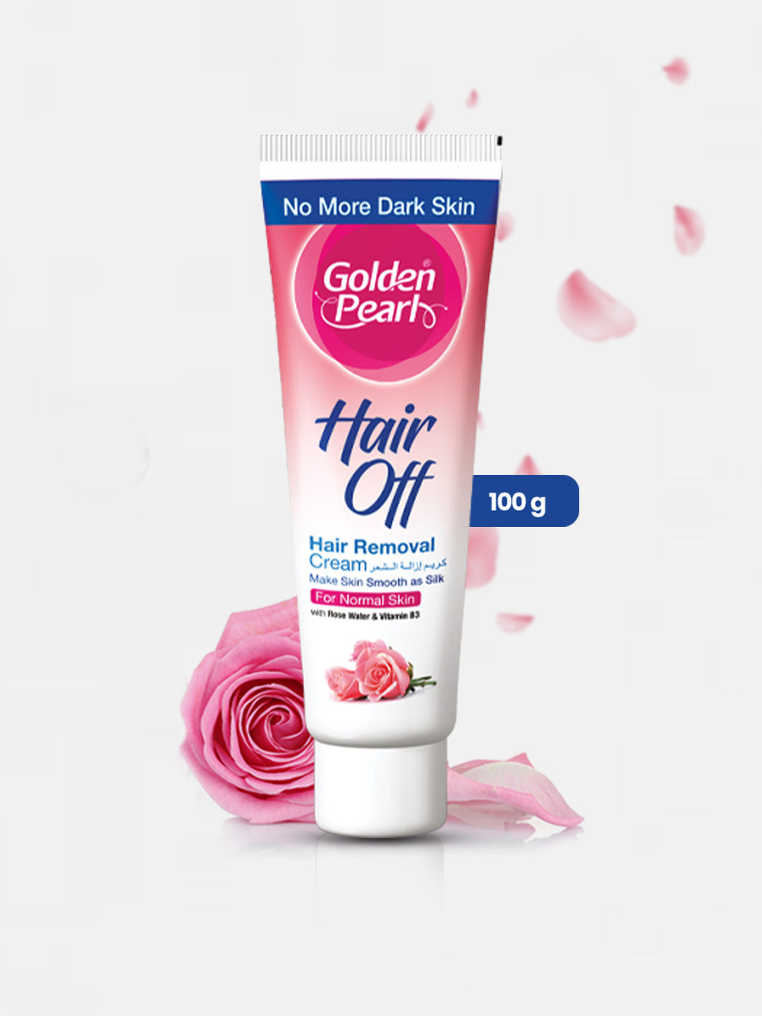 Golden Pearl Hair Off - Hair Removal Cream - Rose 100gm – Cozmetica