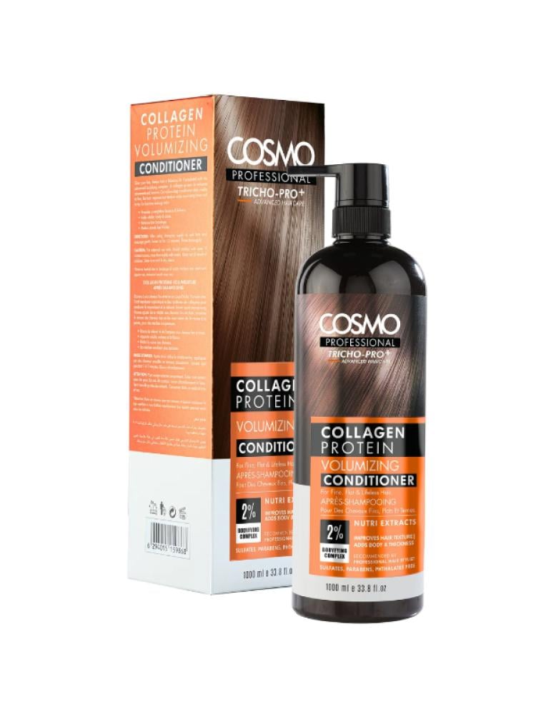 Cosmo Professional Collagen Proten Volumizing Conditioner - 1000ml ...