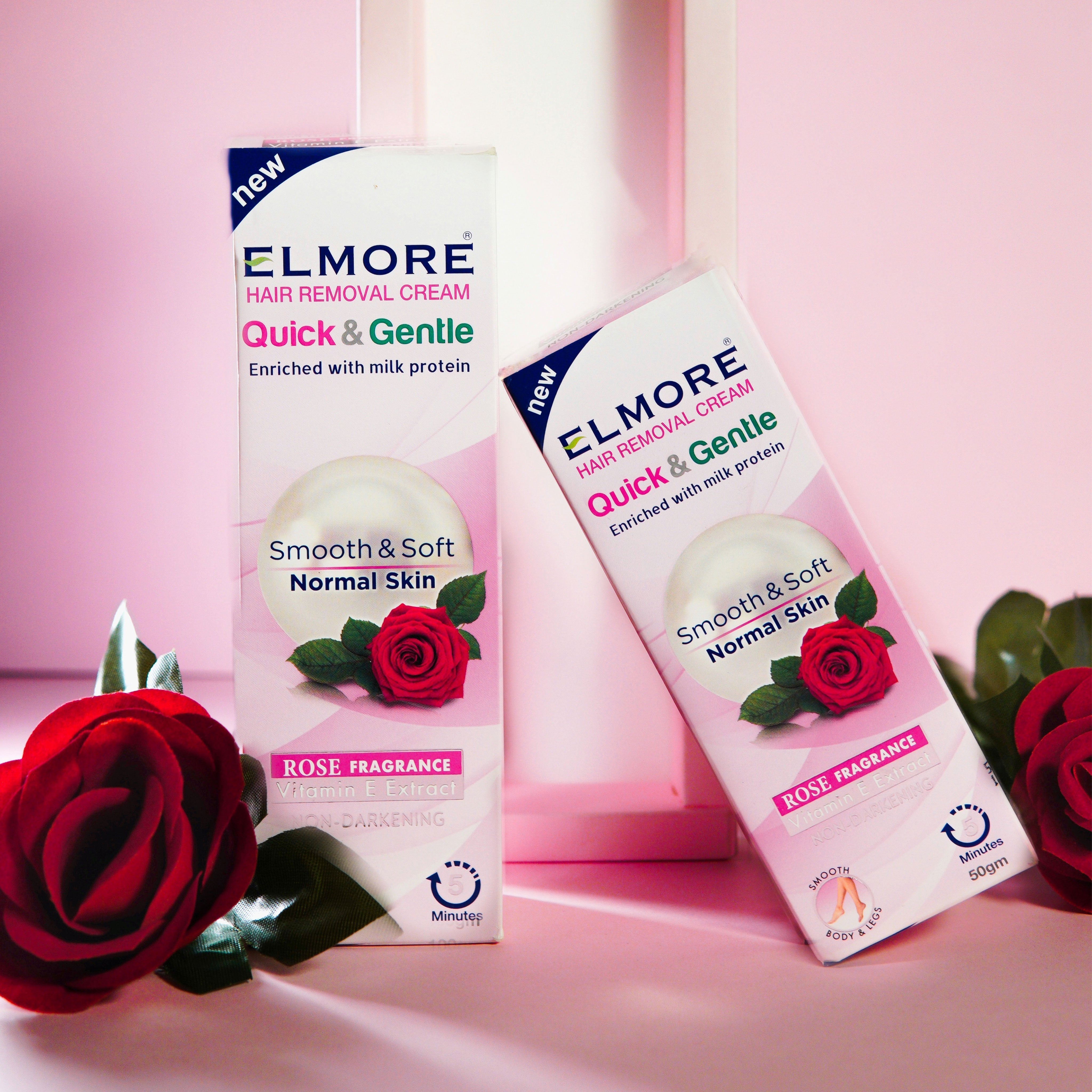 Elmore Hair Removal Cream Rose Fragrance - Official Store – Cozmetica